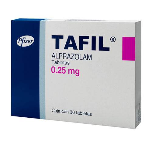Tafil (Alprazolam) Tabletas 0.25Mg Con 30 — WeCare Pharma