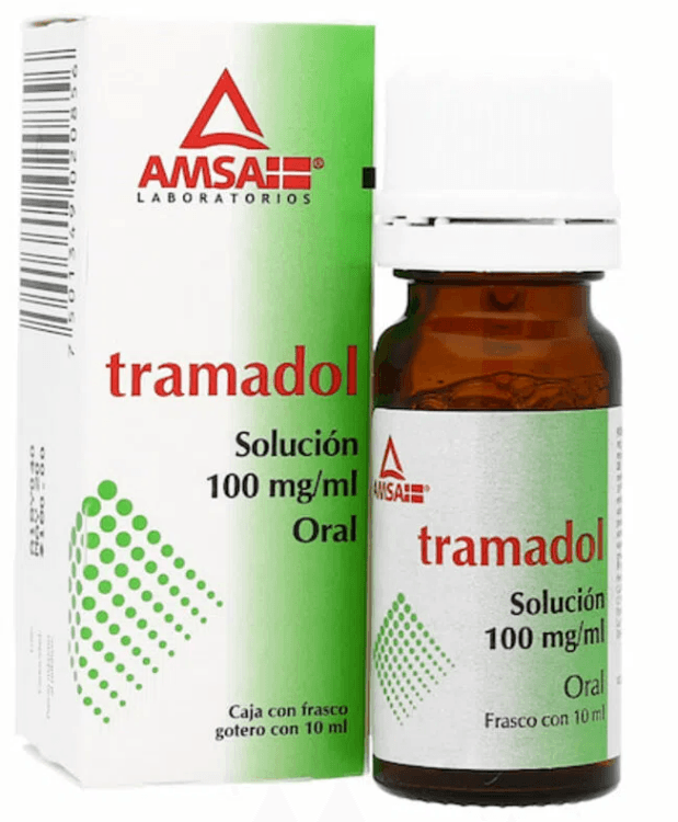 Tramadol Solución Gotas 100Mg/Ml 10Ml Amsa
