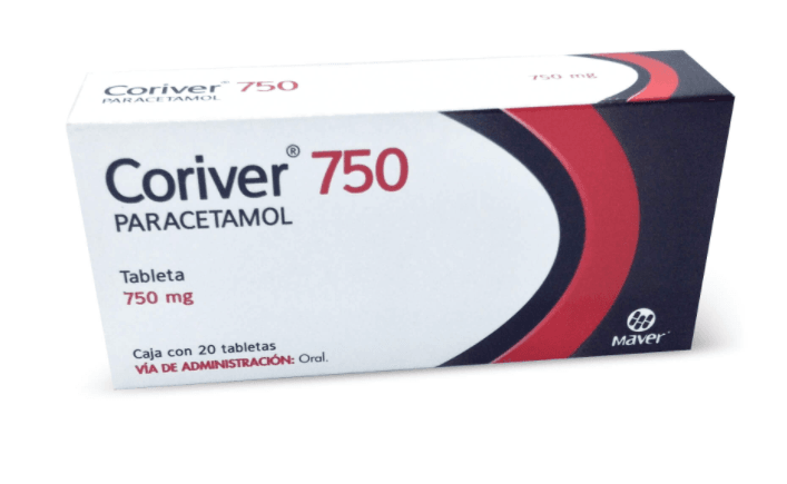Coriver 750Mg Con 10 Maver Tabletas (Paracetamol) — WeCare Pharma