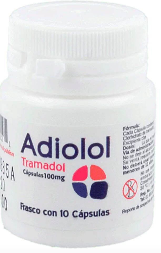 Adiolol 100Mg Con 10 Capsulas (Tramadol) — WeCare Pharma