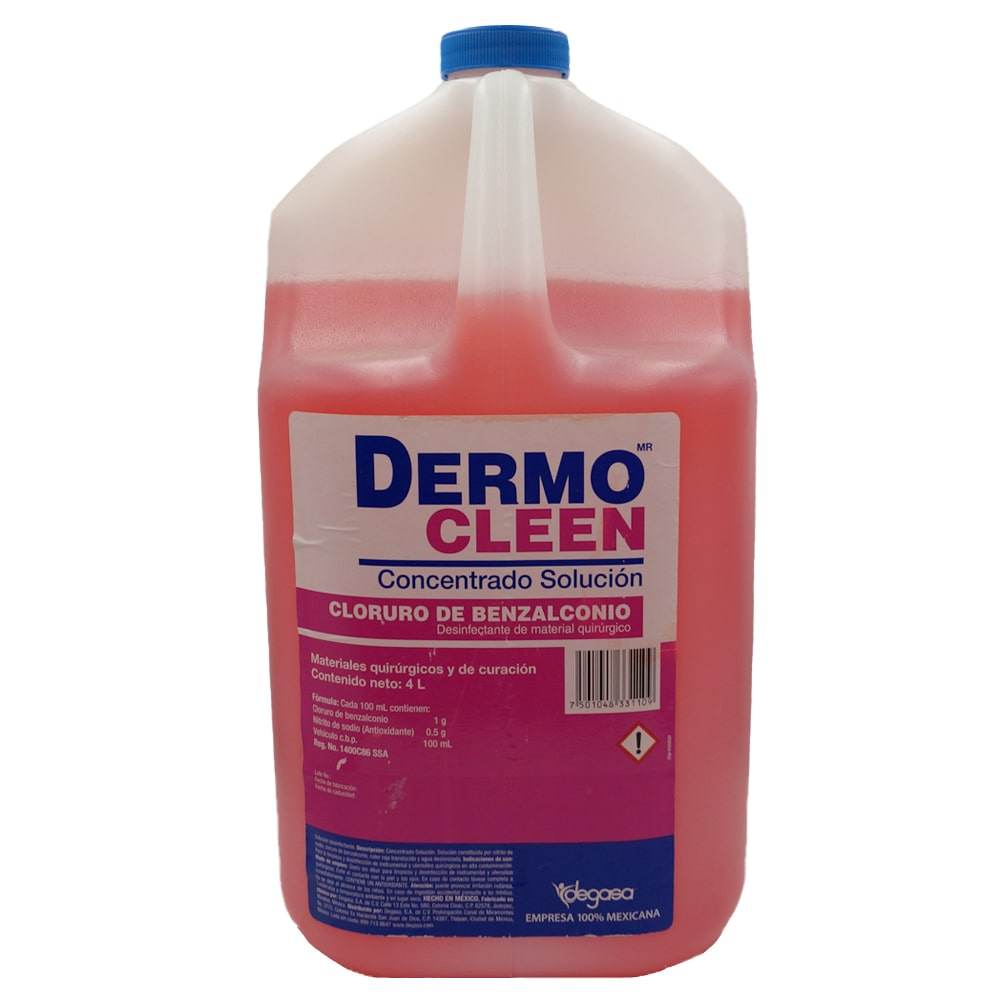 Dermo Cleen (Cloruro De Benzalconio) Solución 4L — WeCare Pharma