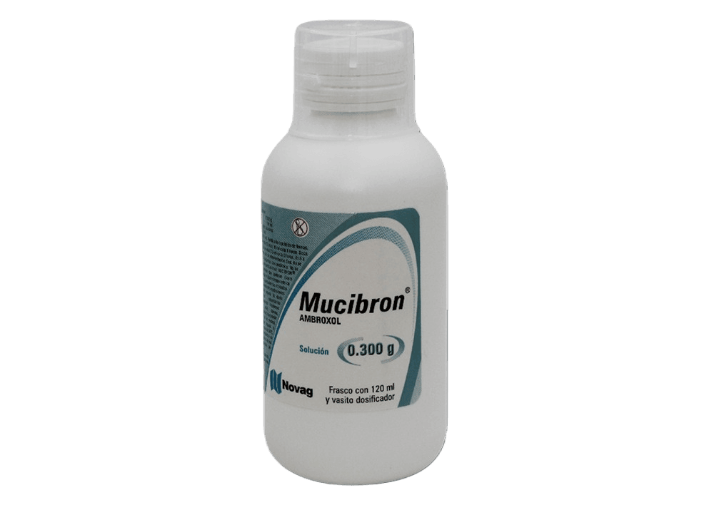 Mucibron Solución 300Mg 120Ml (Ambroxol) — WeCare Pharma