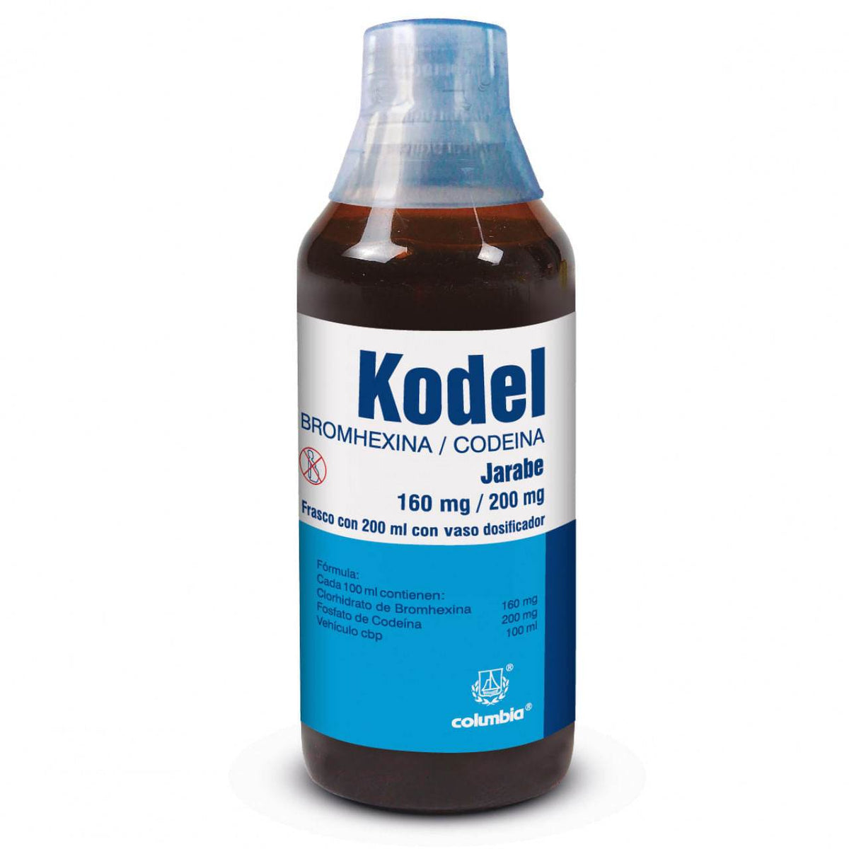 Kodel (Bromhexina/Codeina) Jbe 160Mg/200Mg 200Ml — WeCare Pharma