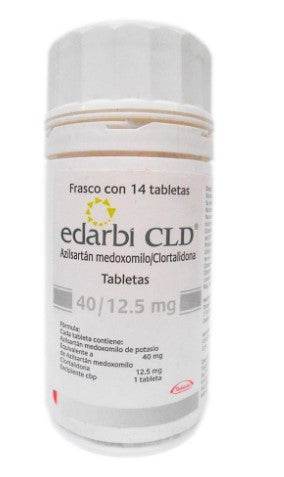 Edarbi Cld 40Mg/12.5Mg Con 14 Tabletas (Azilsartan Medoxamilo/Clortali ...