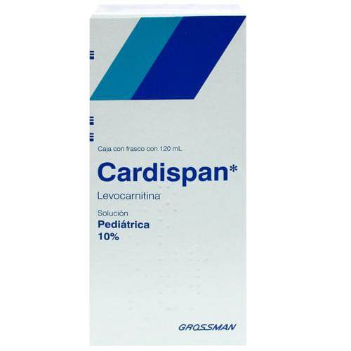 Cardispan Solución 10% 120Ml (Levocarnitina) — WeCare Pharma