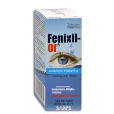Fenixil Of Gotas 0.16Mg/3Mg 15Ml (Feniramina/Nafazolina)