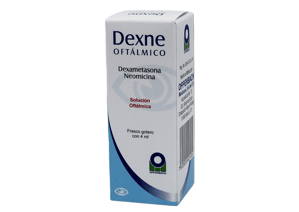 Dexne Oftalmico Gotas 4Ml (Dexametasona/Neomicina/Lidocaina)