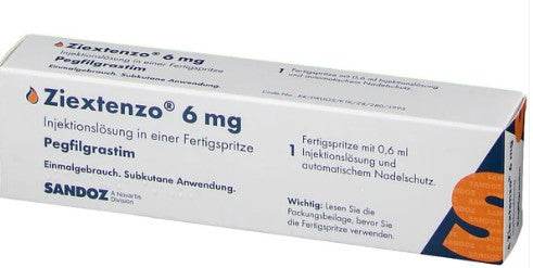 Ziextenzo Jeringa 6Mg/0.6Ml Con 1 (Pegfilgrastim)