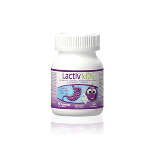 Lactiv Kids 537Mg Con 30 Tabletas (Avena/Lactobacilos/Arandano ...