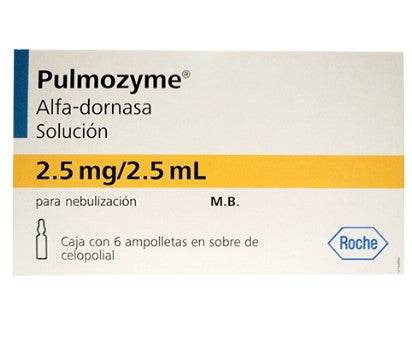 Pulmozyme 2.5Mg/Ml Con 6 Ampulas (Alfa Dornasa) — WeCare Pharma