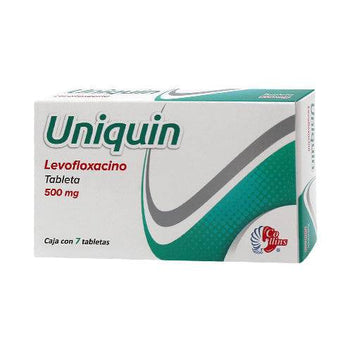 Uniquin 500Mg Con 7 Tabletas (Levofloxacino) — WeCare Pharma
