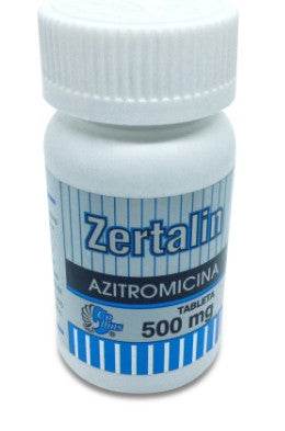Zertalin 500Mg Con 9 Tabletas (Azitromicina)