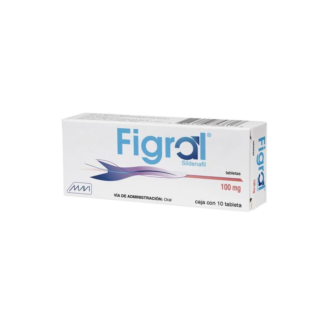 Figral 100Mg Con 10 Tabletas (Sildenafil)