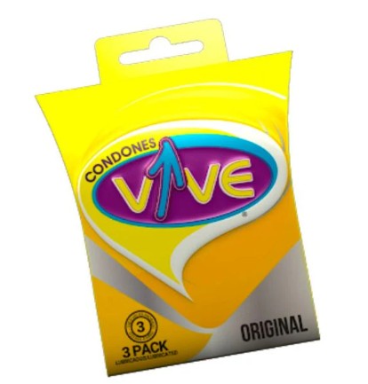 Condones Vive Amor Caja Con 3 — WeCare Pharma