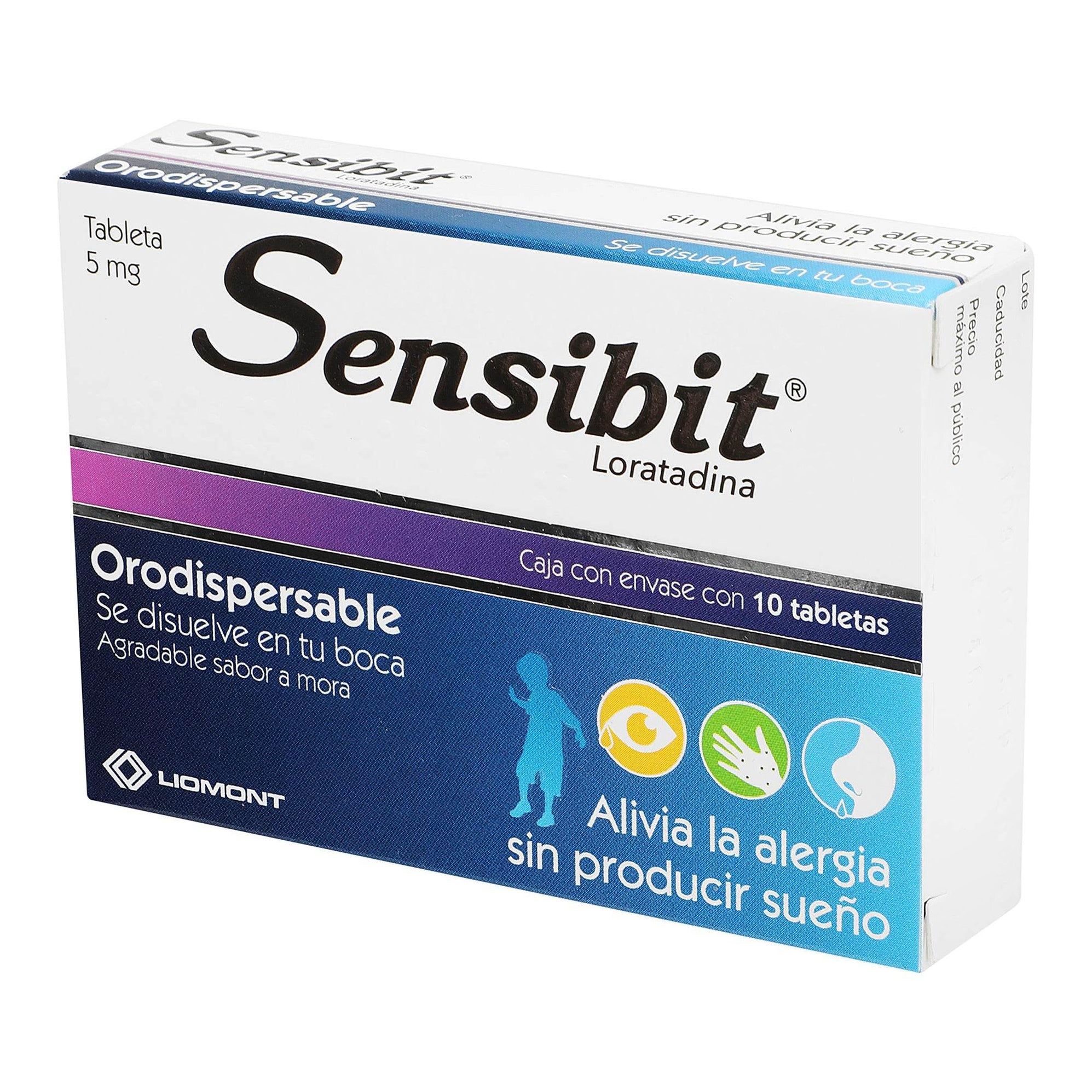 Sensibit Orodispersable 5Mg Con 10 Tabletas (Loratadina) — WeCare Pharma