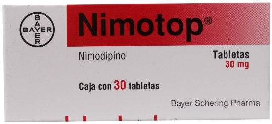 Nimotop 30Mg Con 30 Tabletas (Nimodipino) — WeCare Pharma
