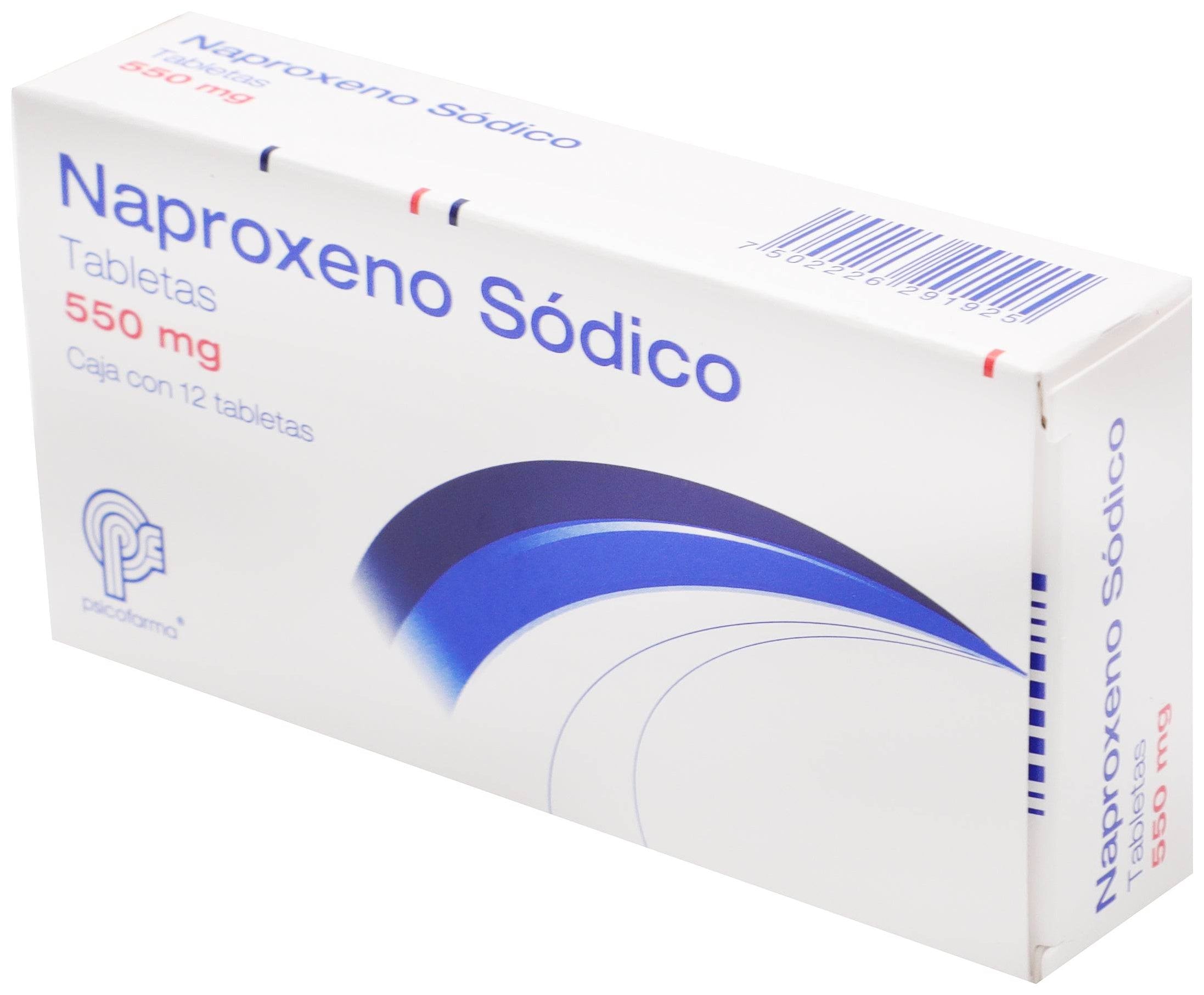 Naproxeno 550Mg Con 12 Psicofarma Tabletas — WeCare Pharma