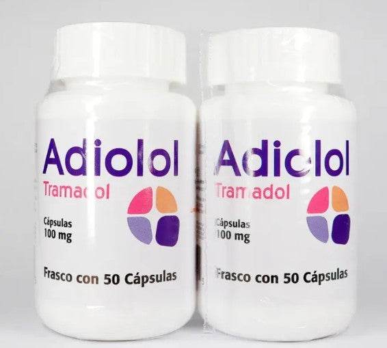 Adiolol (Tramadol) Capsulas 100Mg Con 60 Duo Pack — WeCare Pharma