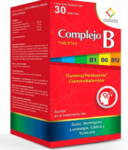 Complejo B Tabletas Con 30 Avivia — WeCare Pharma