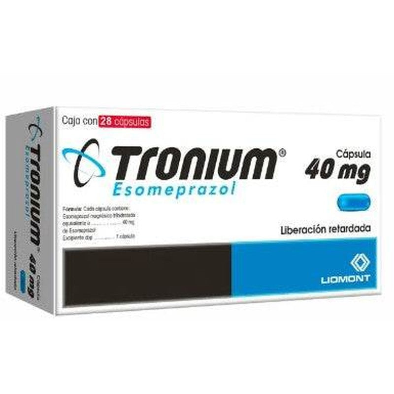 Tronium 40Mg Con 28 Capsulas (Esomeprazol) — WeCare Pharma