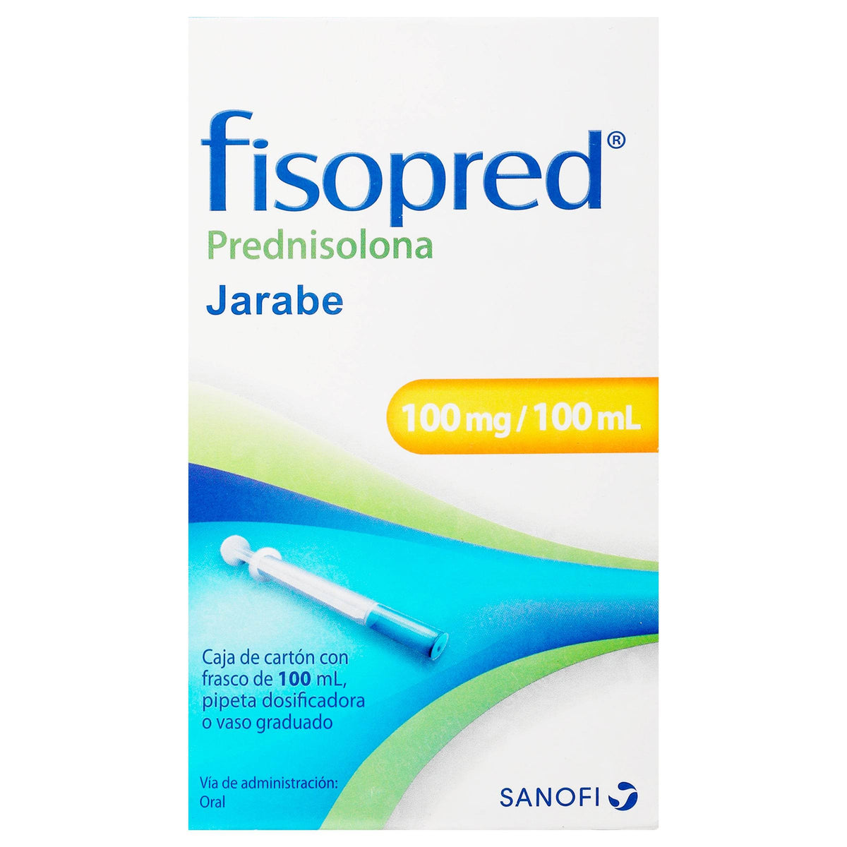 Fisopred Ped Solución 100mg 100ml Prednisolona Wecare Pharma