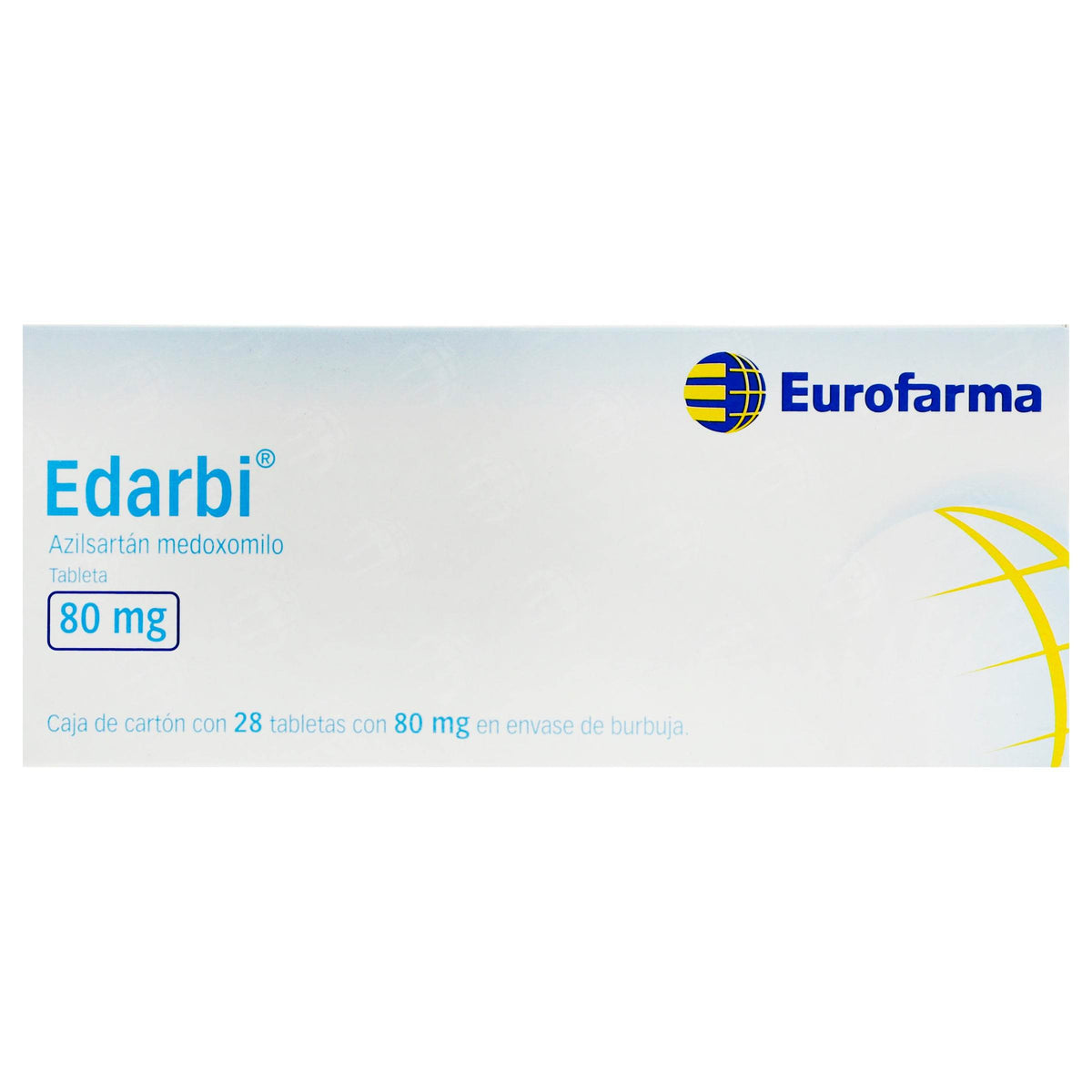Edarbi 80Mg Con 28 Tabletas (Azilsartan Medoxomilo) — WeCare Pharma