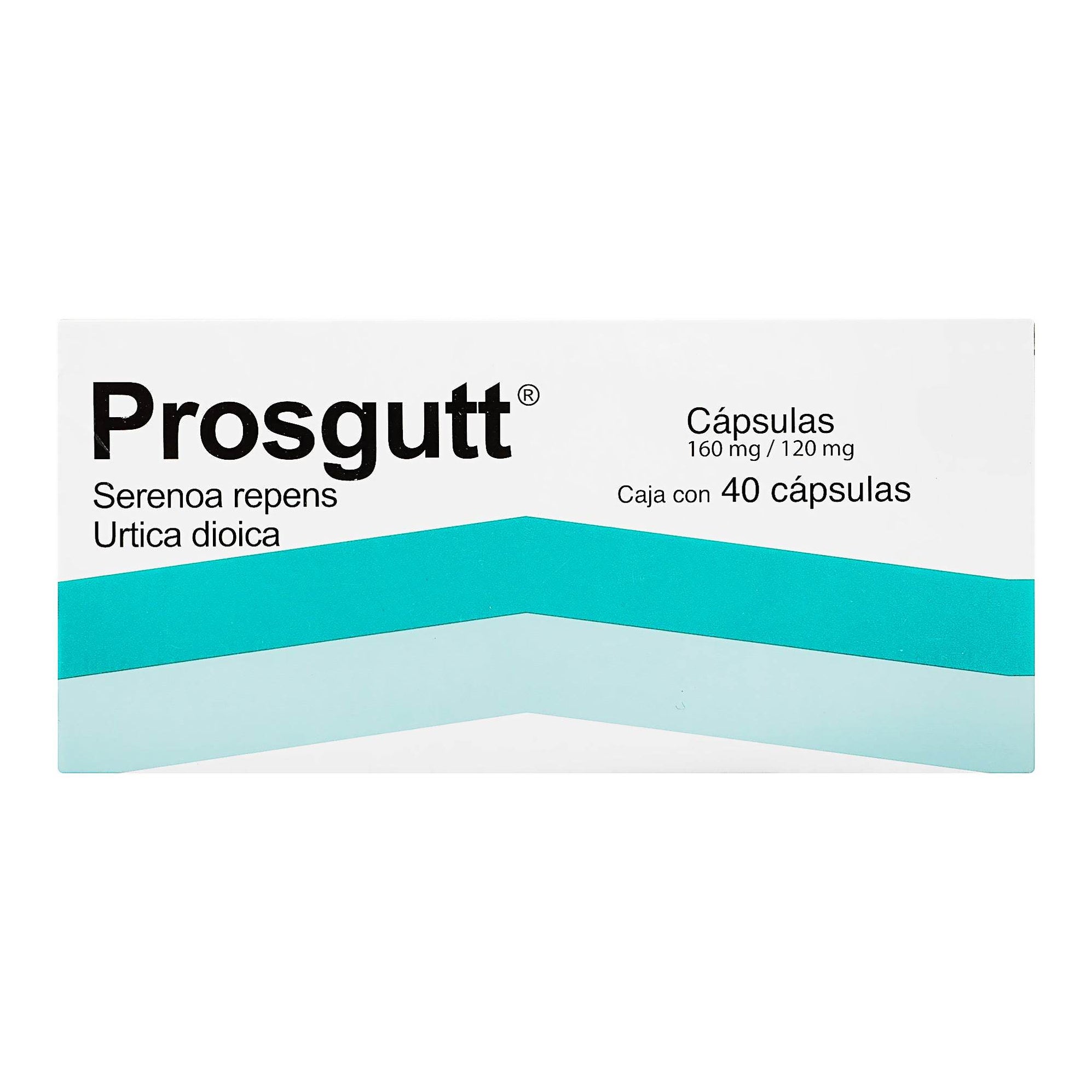 Prosgutt 160Mg/120Mg Con 40 Capsulas (Serenoa Repens/Urtica Dioica ...