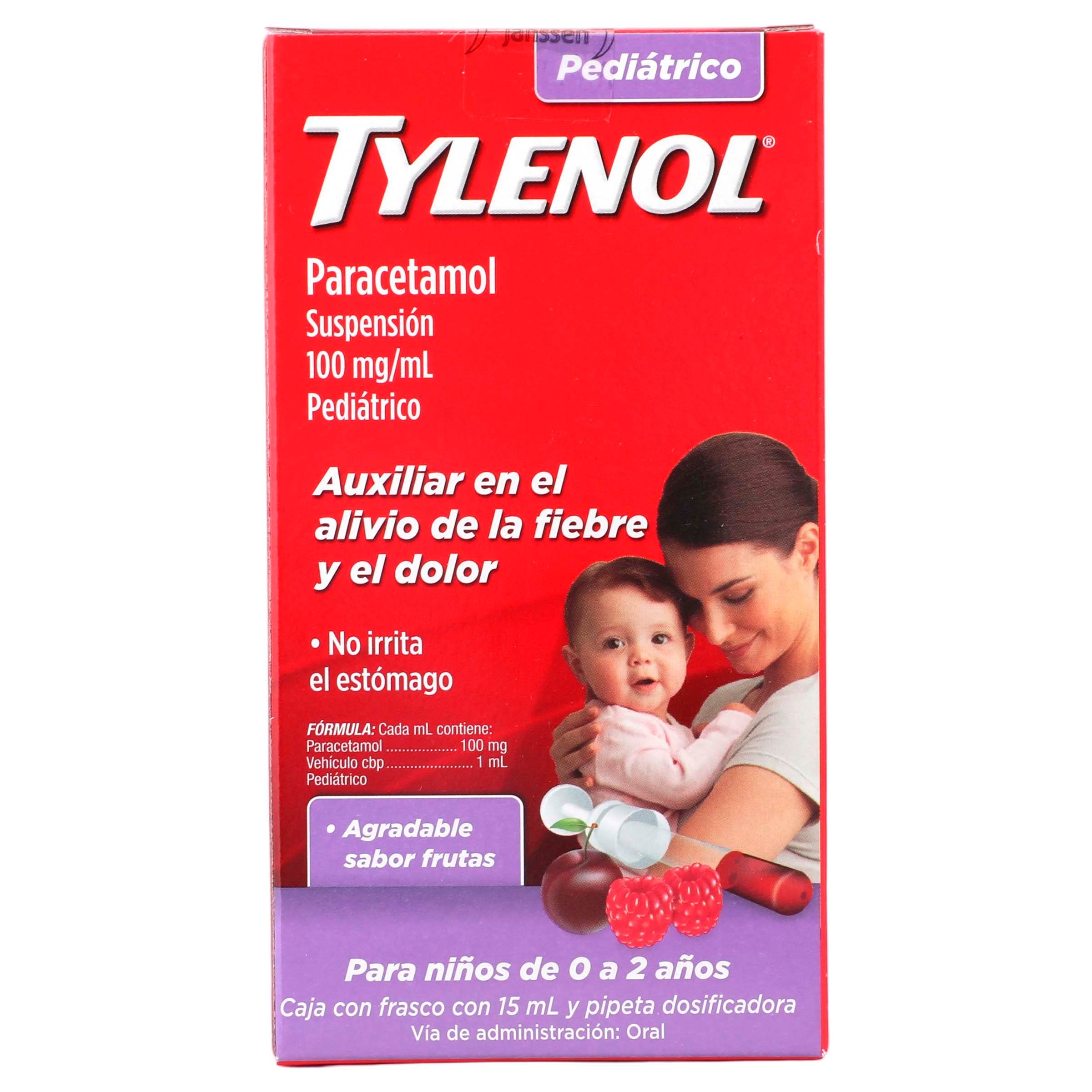 Tylenol Pediatrico Suspensión 100Mg/Ml (Paracetamol)