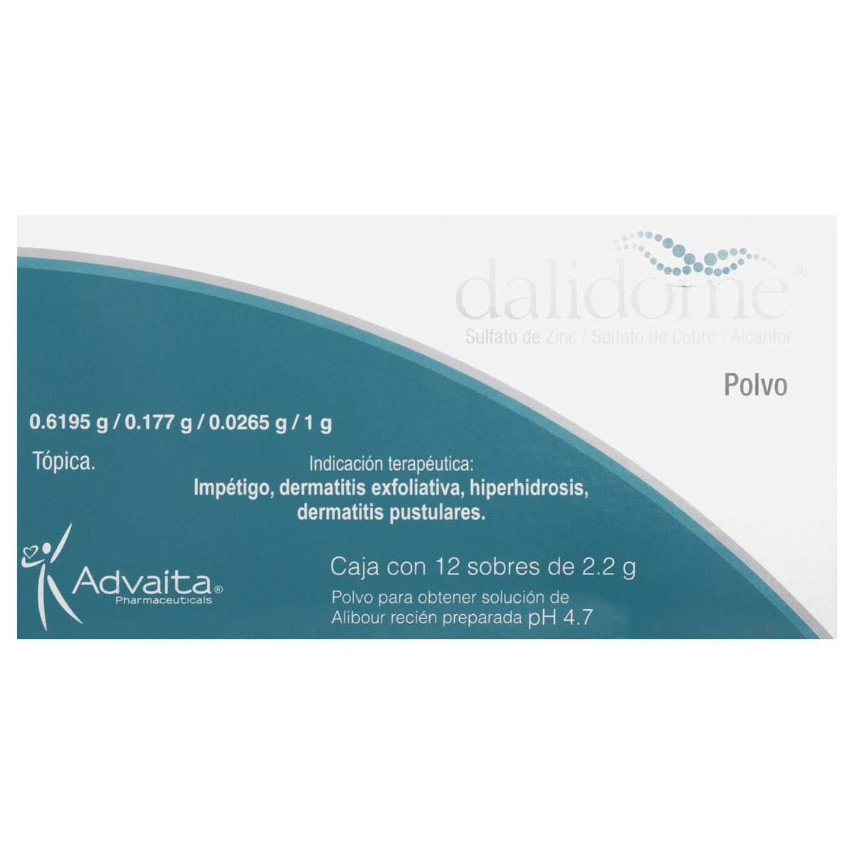 Dalidome Sobres 2.2G Con 12 (Sulfato De Cobre) — WeCare Pharma
