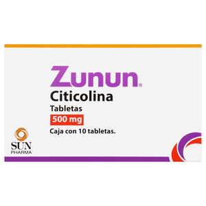 Zunun 500Mg Con 10 Tabletas (Citicolina) — WeCare Pharma