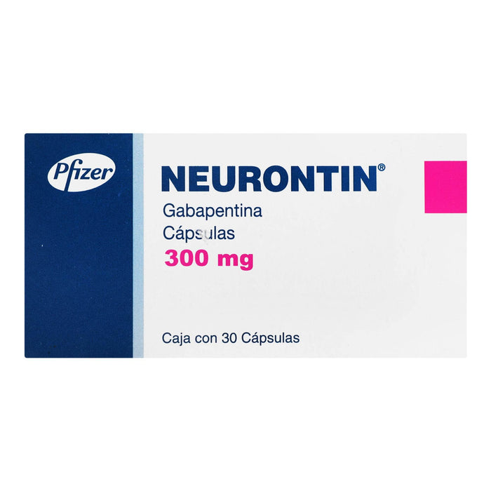 Neurontin 300Mg Con 30 Capsulas (Gabapentina) — WeCare Pharma
