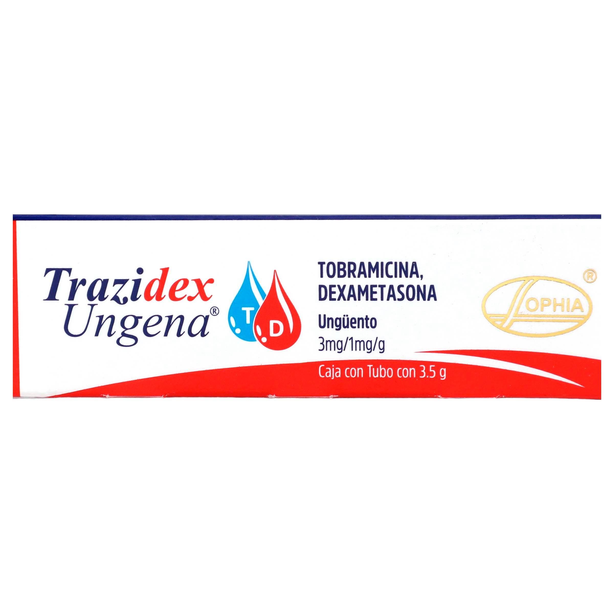 Trazidex Ung 3Mg/1Mg/G 3.5G (Tobramicina/Dexametasona) — WeCare Pharma