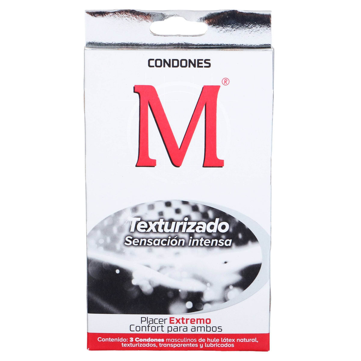 Condón M-Force Texturizado Con 3 — WeCare Pharma