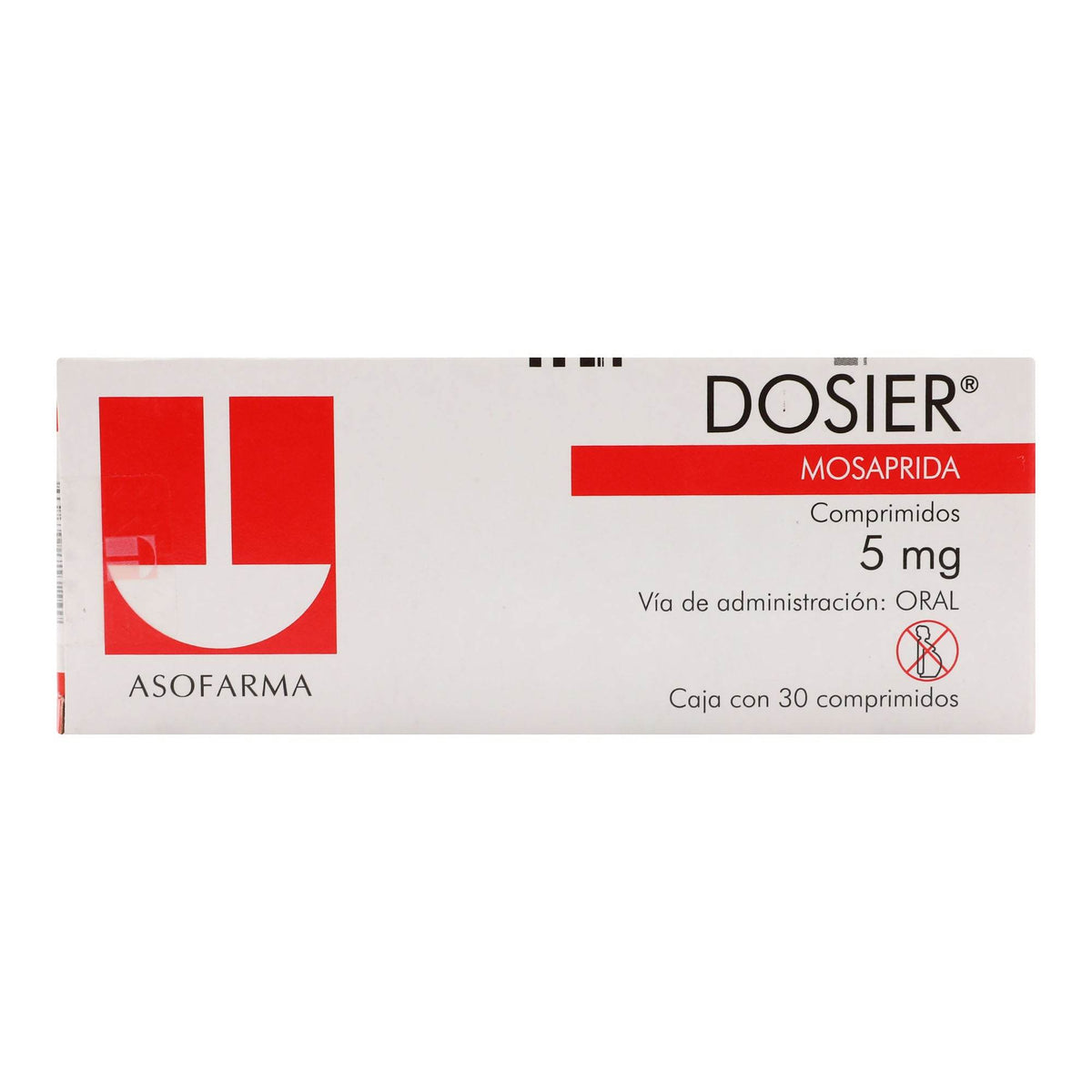 Dosier 5mg Con 30 Tabletas Mosaprida Wecare Pharma