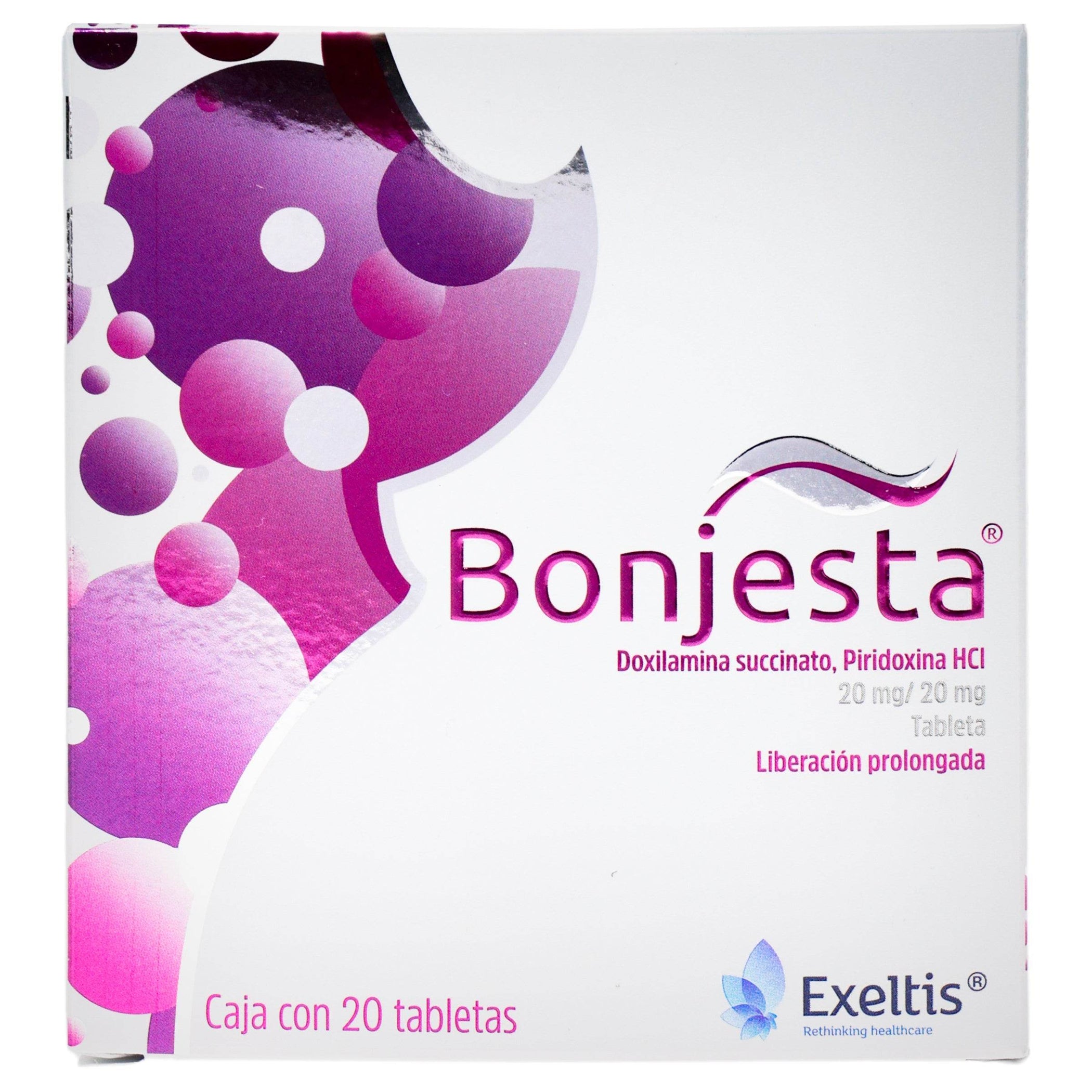 Bonjesta 20Mg/20Mg Con 20 Tabletas (Doxilamina Succinato/Piridoxina Hc — WeCare Pharma