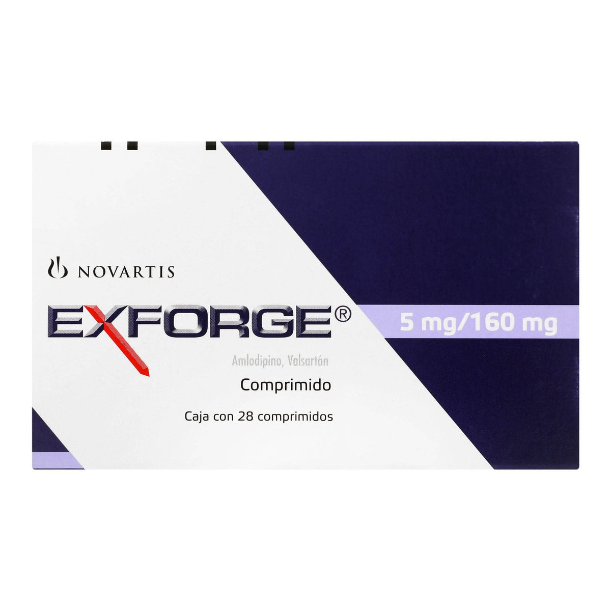 Exforge 5Mg/160Mg Con 28 Comprimidos (Amlodipino/Valsartan) — WeCare Pharma