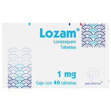 Lozam (Lorazepam) Tabletas 1Mg Con 40 — WeCare Pharma
