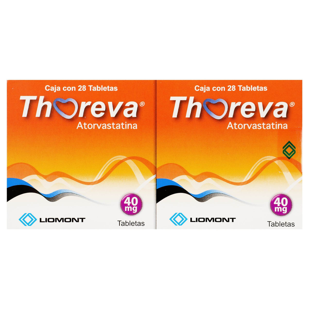 Thoreva Dual 40Mg Con 28 Tabletas (Atorvastatina) — WeCare Pharma
