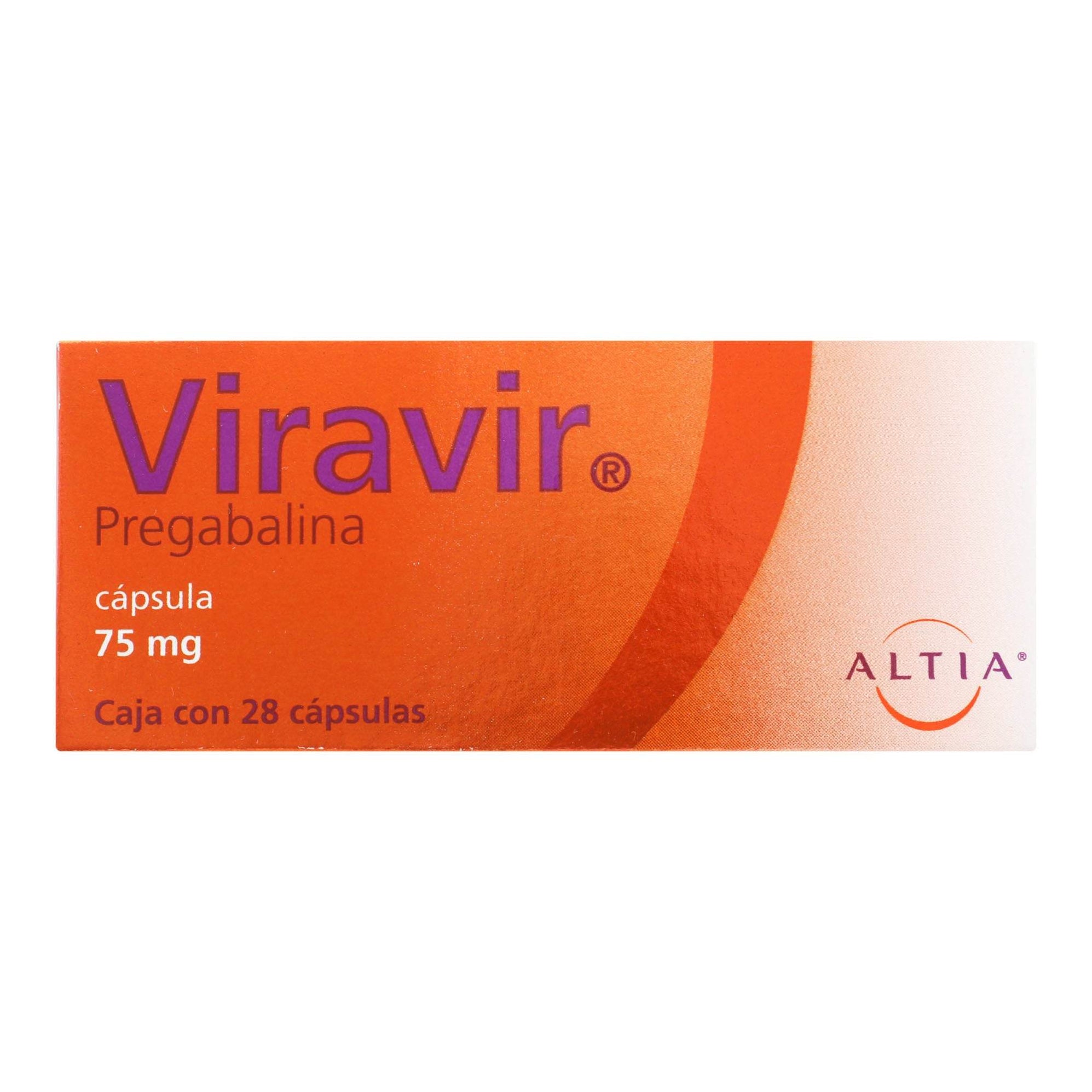 Viravir 75Mg Con 28 Capsulas (Pregabalina) — WeCare Pharma