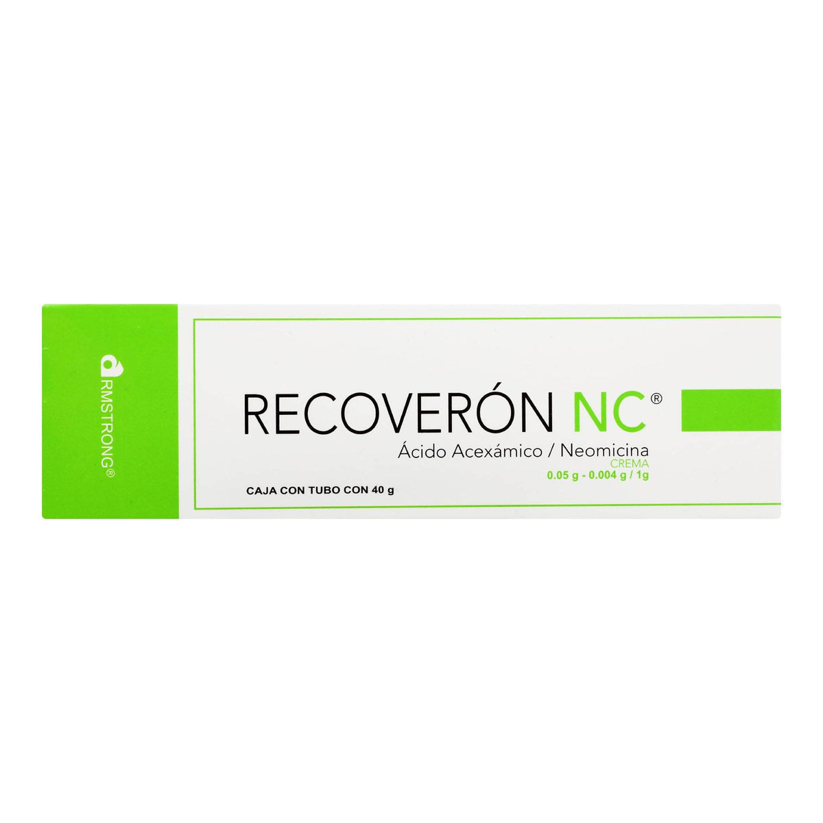 Recoveron Nc Crema 0.05G/0.004G/1G 40G (Acido Acexamico/Neomicina ...