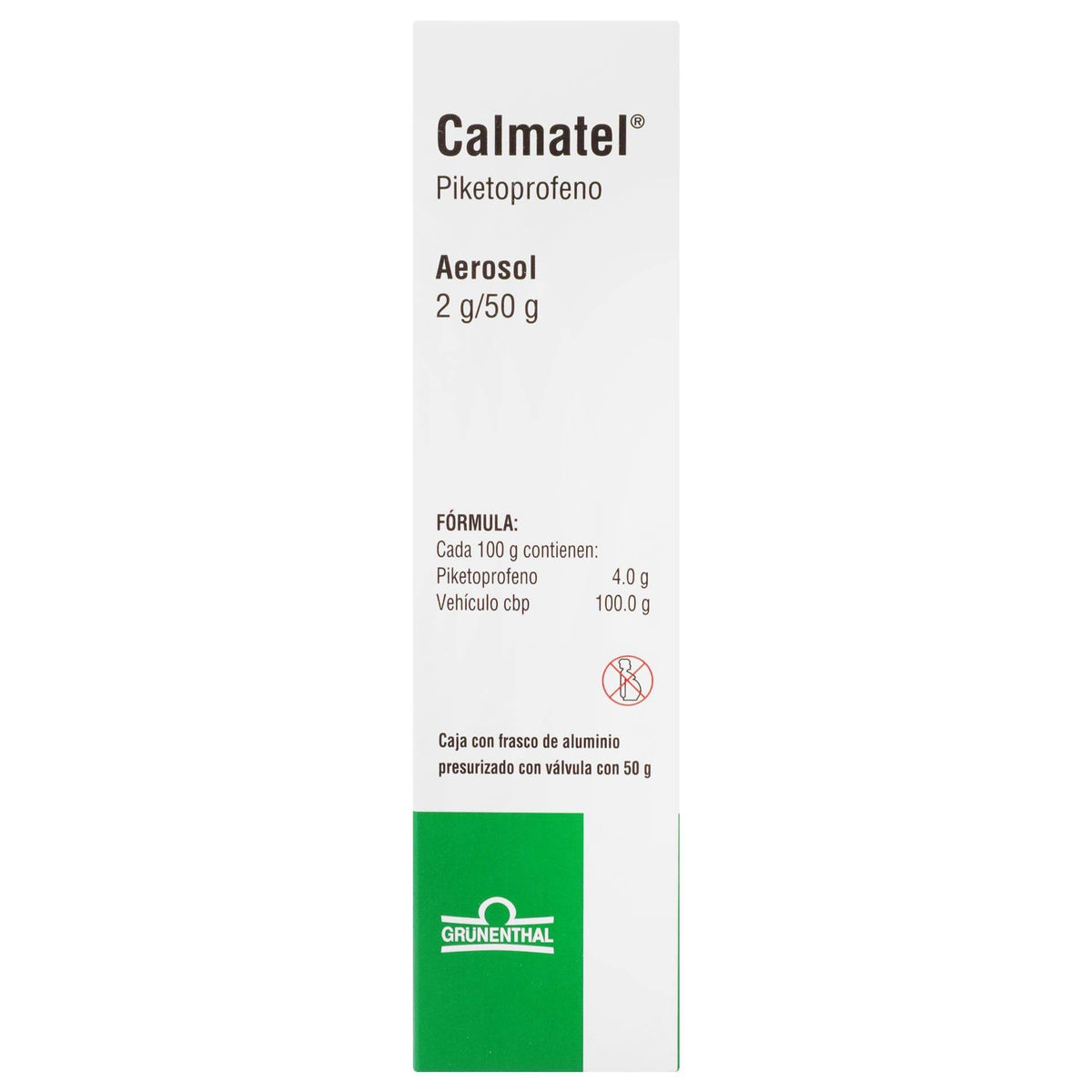 Calmatel Aerosol 2G 50G (Piketoprofeno) — WeCare Pharma