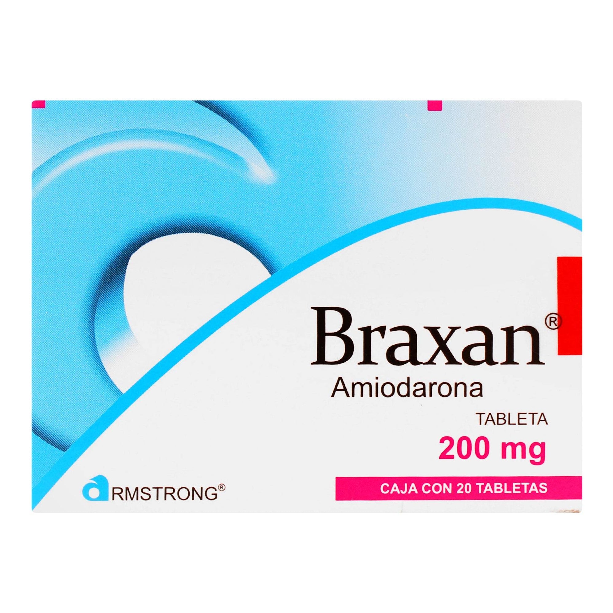 Braxan 200Mg Con 20 Tabletas (Amiodarona) — WeCare Pharma