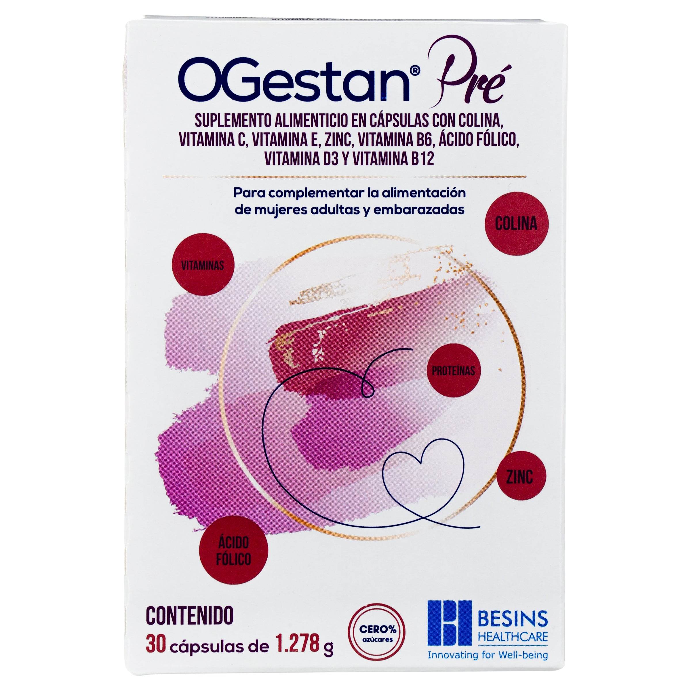 Ogestan Pre Suplemento Capsulas Con 30 — WeCare Pharma