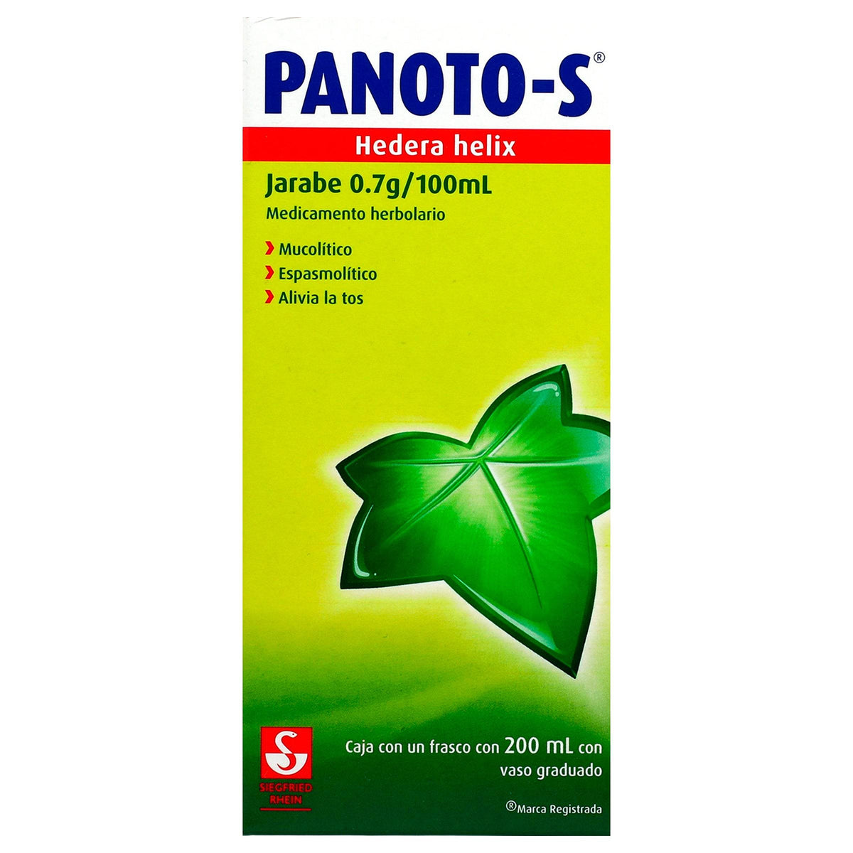 Panoto-S Jarabe 0.7G/100Ml 200Ml (Hedera Helix) — WeCare Pharma