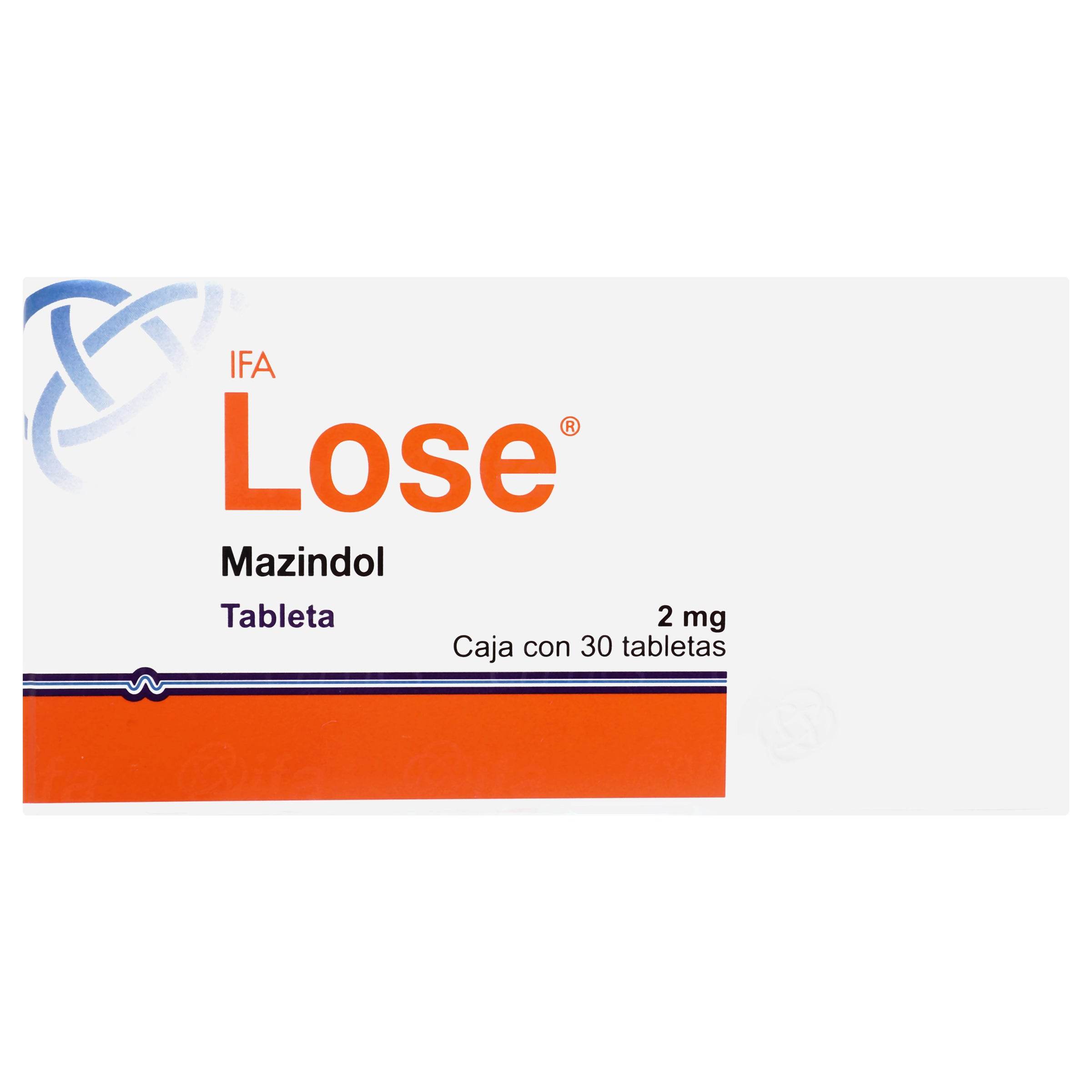 Ifa Lose (Mazindol) Tabletas 2Mg Con 30 — WeCare Pharma