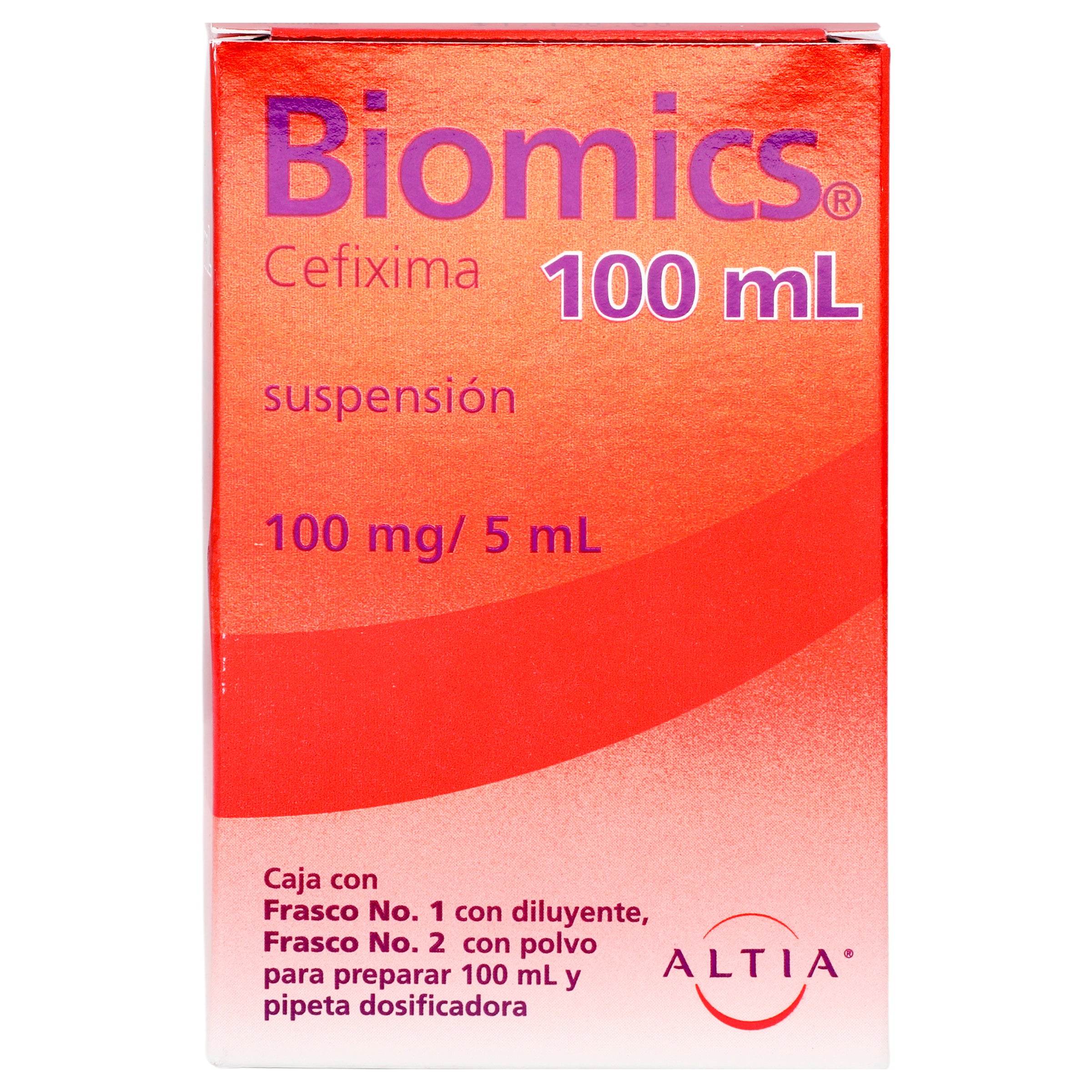 Biomics Suspensión 100Mg/5Ml 100Ml (Cefixima) — WeCare Pharma