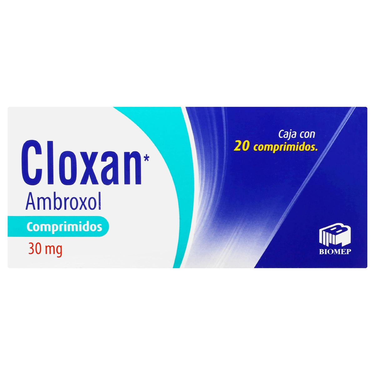 Cloxan 30Mg Con 20 Tabletas (Ambroxol) — WeCare Pharma