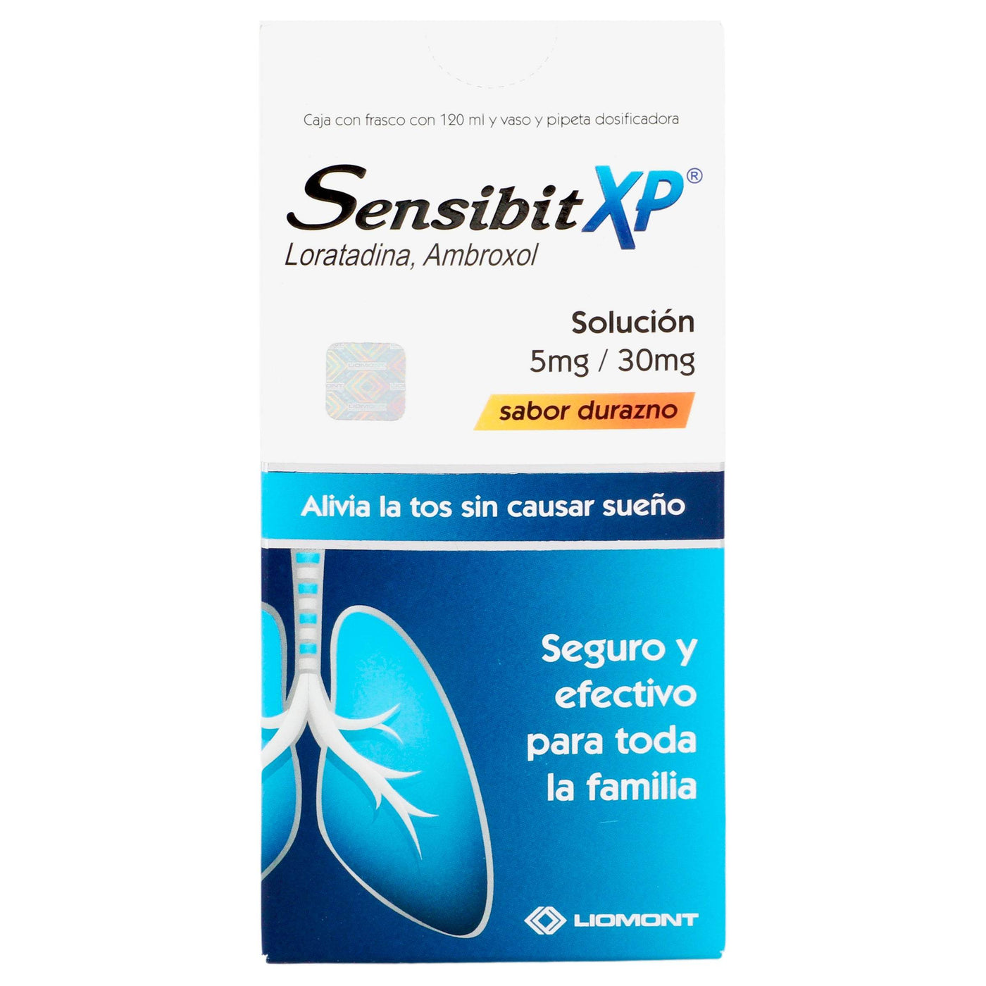 Sensibit Xp Solución 5Mg/30Mg 120Ml (Loratadina/Ambroxol) — WeCare Pharma