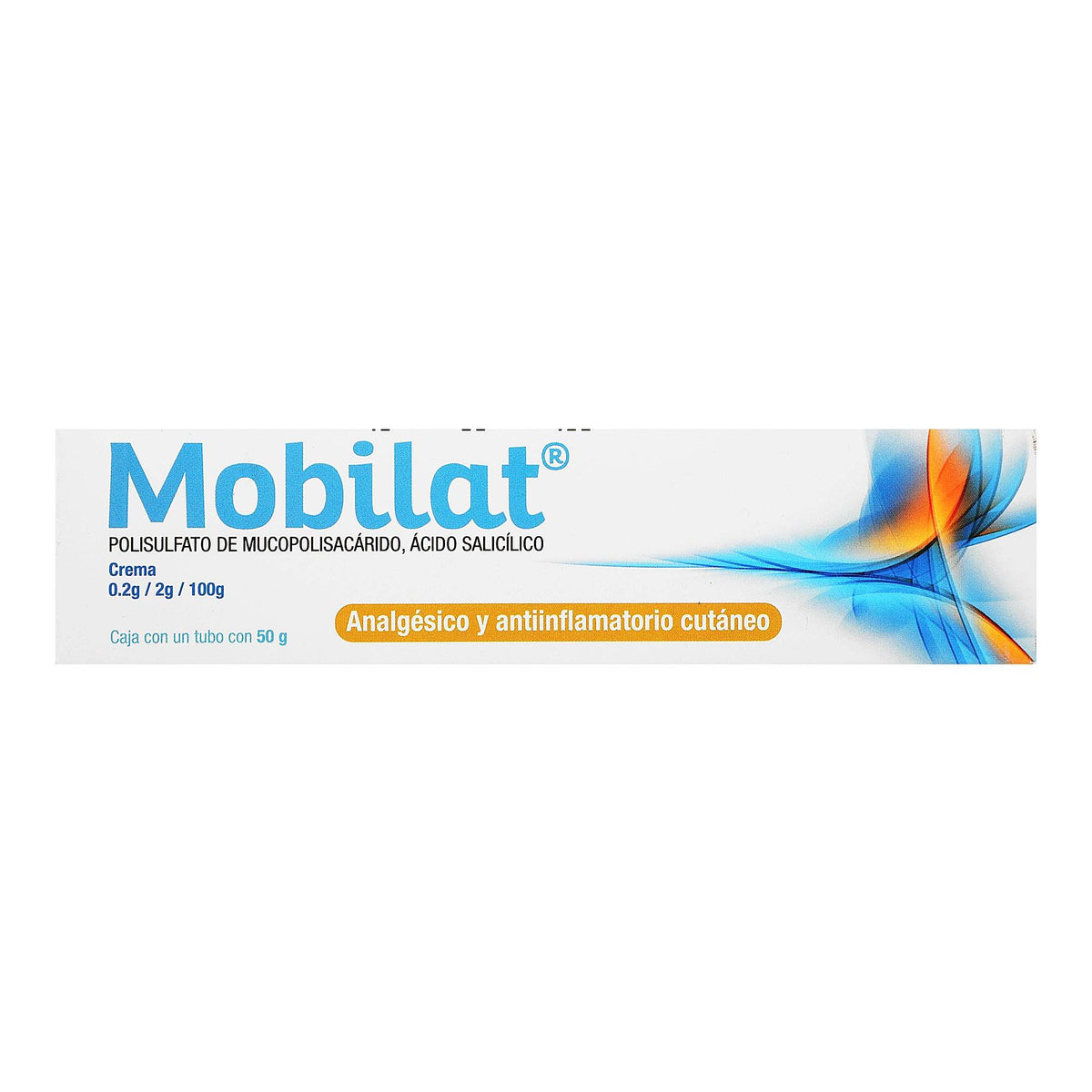 Mobilat Crema 0.2G/2G/100G 50G (Salicilico Mucopolisacarido) — WeCare ...