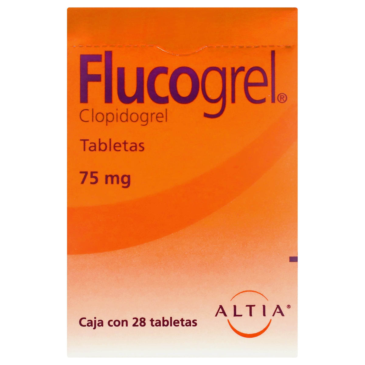 Flucogrel 75Mg Con 28 Tabletas (Clopidogrel) — WeCare Pharma